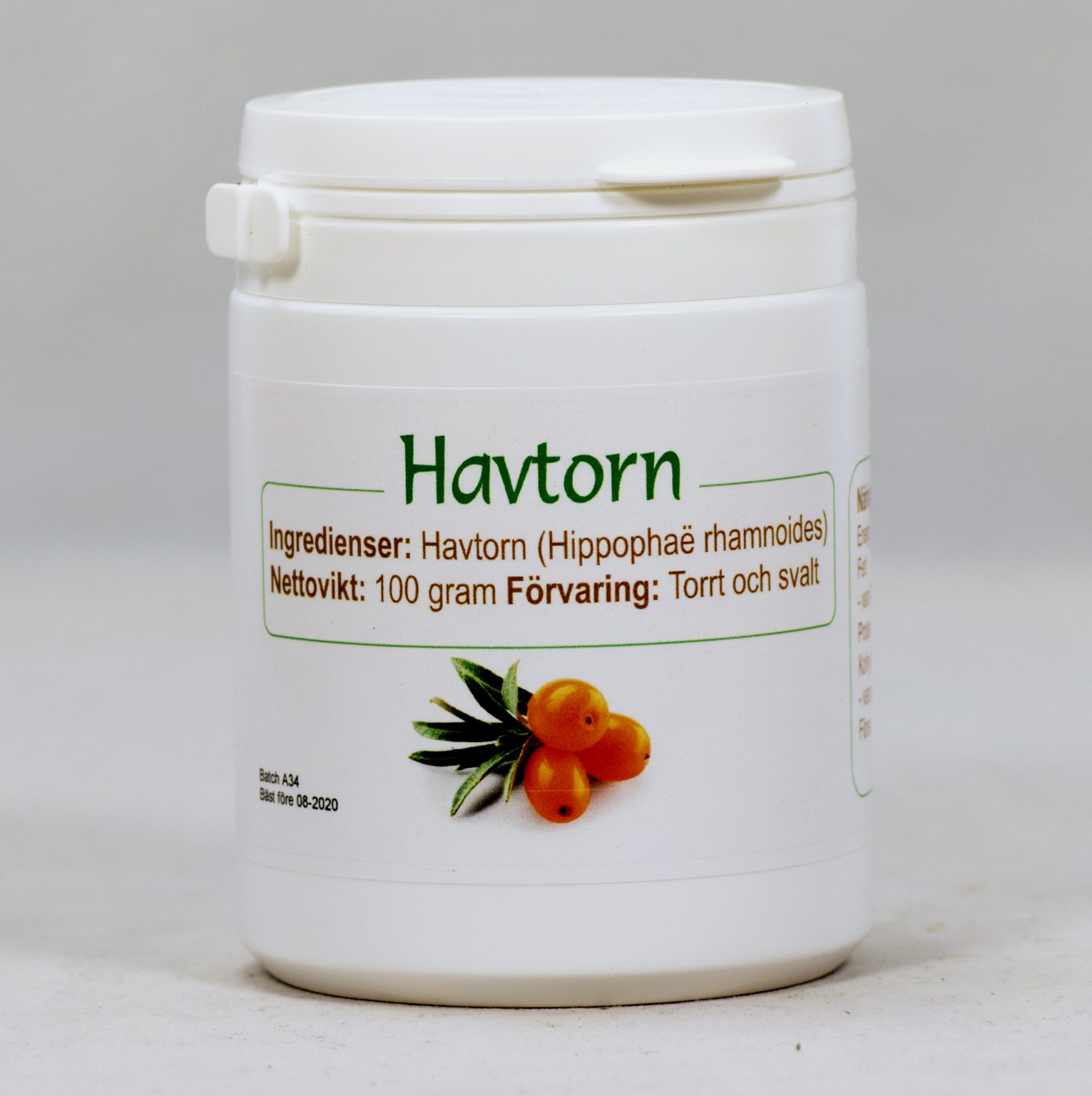 Havtorn True Life, 100g – Vegeriet